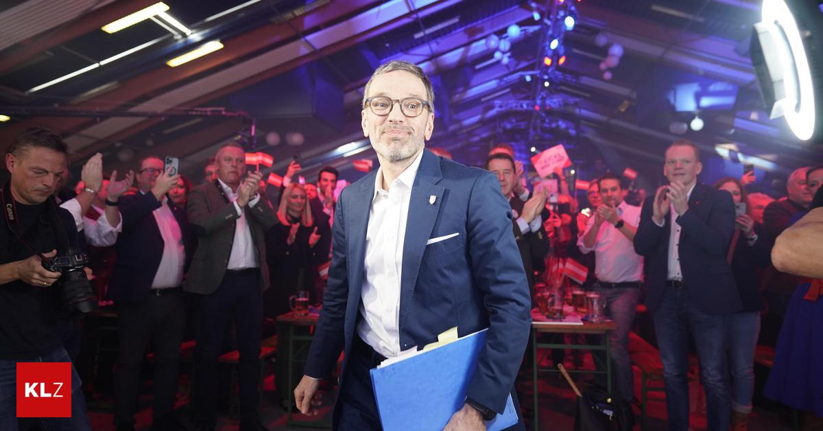 FPÖ-Neujahrstreffen: Kickl: „Ich habe eine so lange Fahndungsliste: Nehammer, Edtstadler, Rauch“